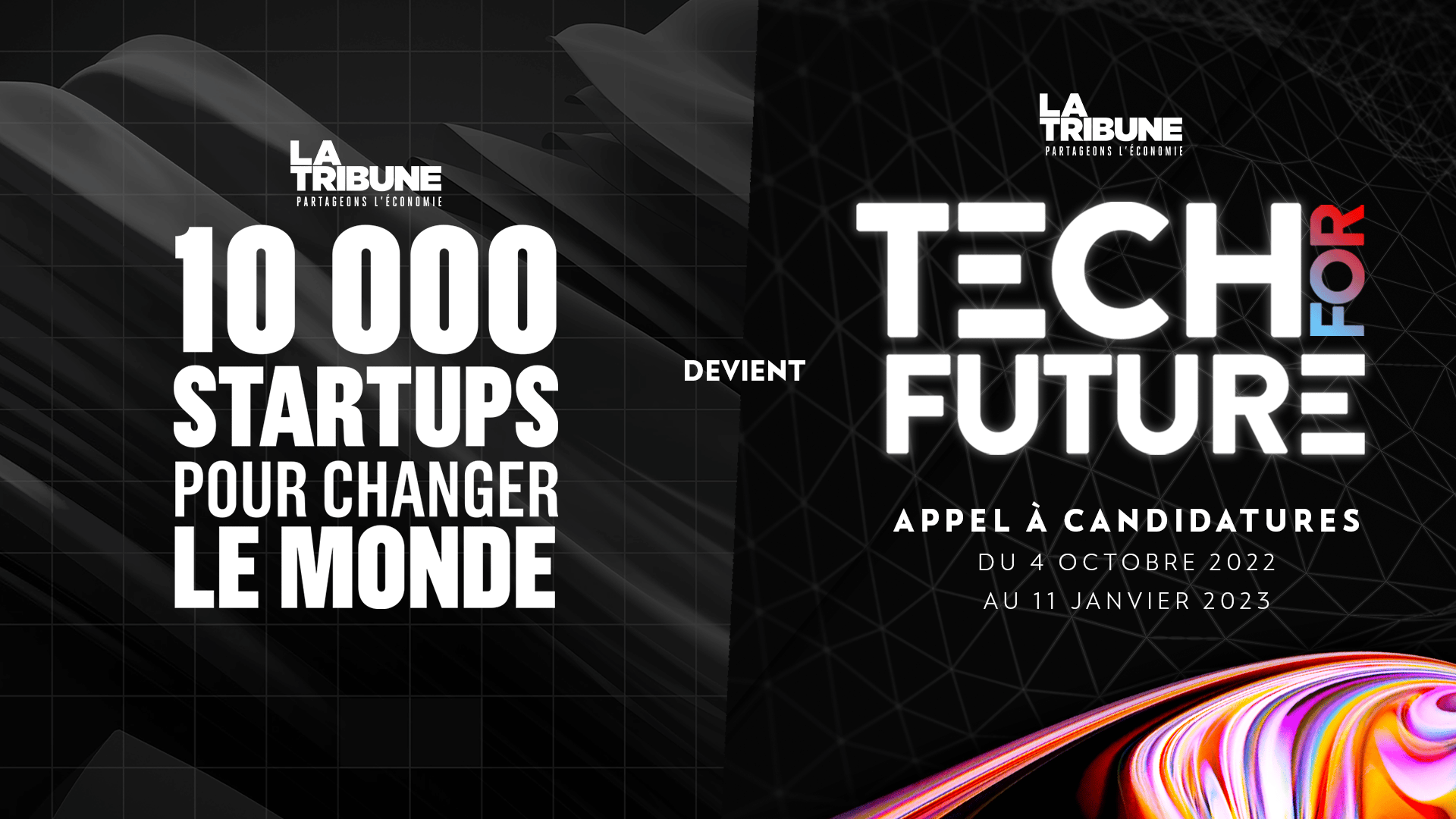 10 000 start-ups devient Tech For Future : candidatez avant le 11 janvier 2023 - Eurasanté